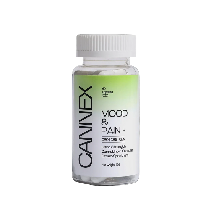 Cannex - Mood & Pain Broad Spectrum Capsules – EVERY DAZE SATURDAY